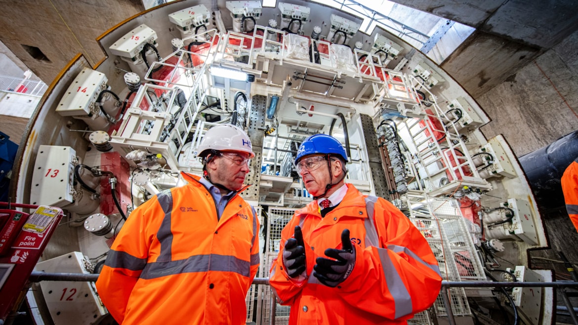 HS2 reveals two giant tunnelling machines preparing to dig Euston ...