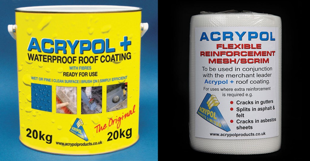 Acrypol products: market leader in waterproof roof coatings - UK ...