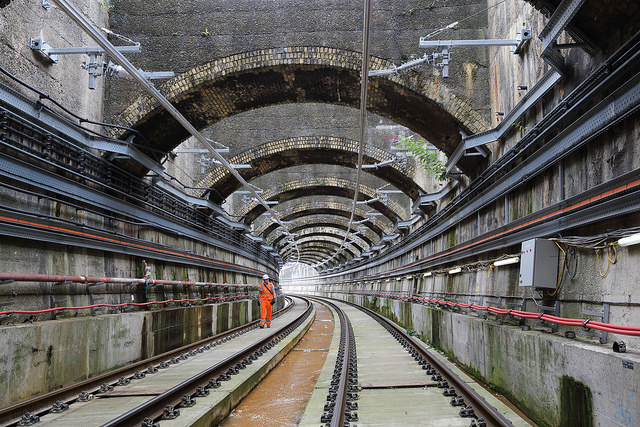 Crossrail: A 360° journey through the Connaught Tunnel