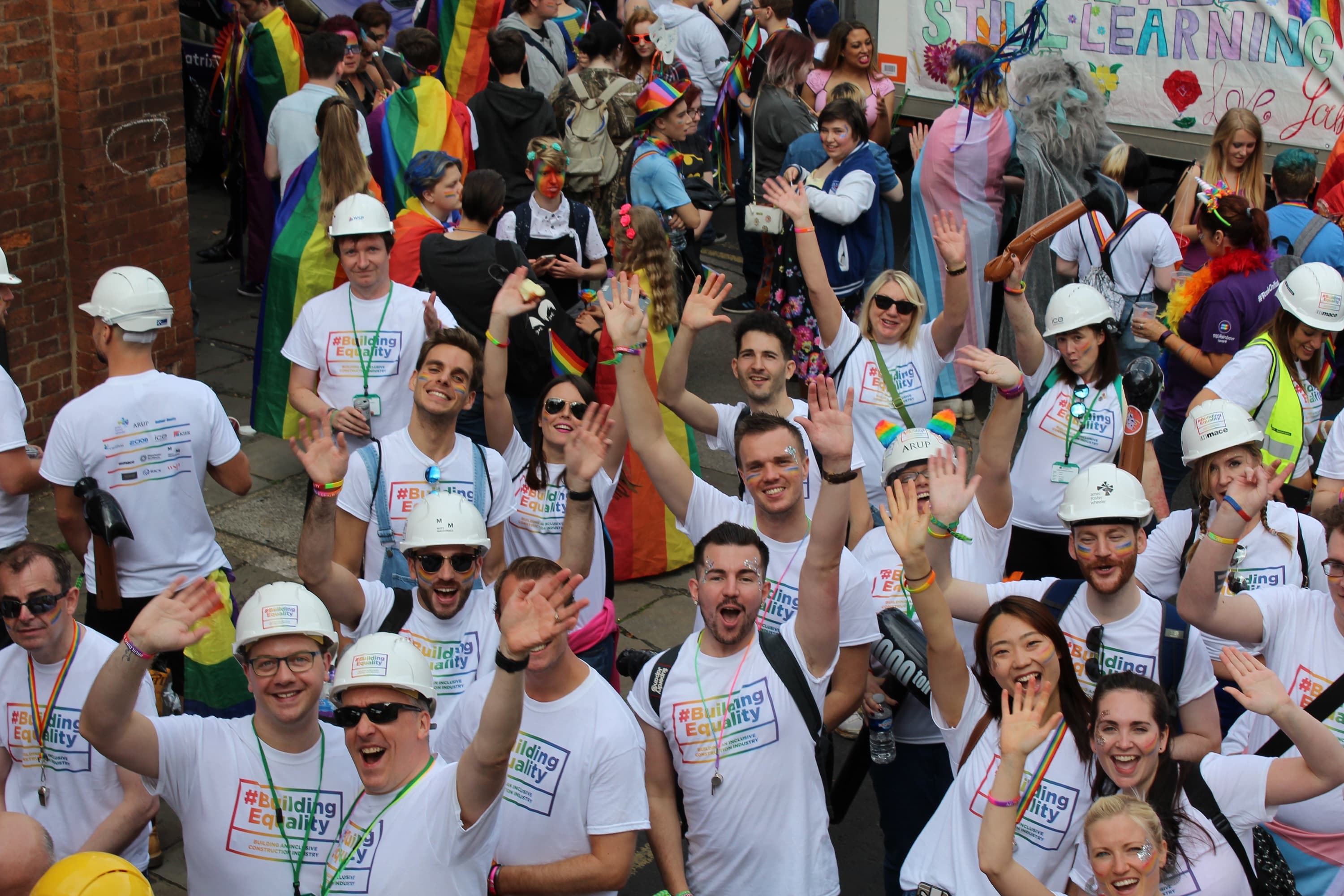 Construction industry out in force at Manchester Pride this weekend