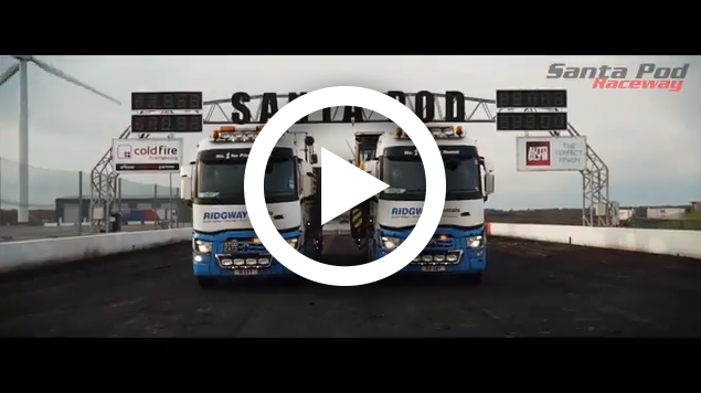 Santa Pod Track Breaking Project Underway! - UK Construction Online