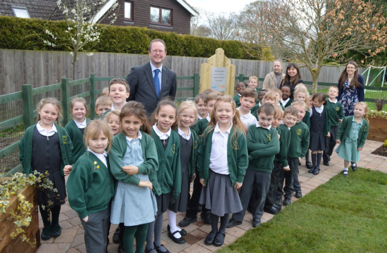 Ground Control team up with Amey to transform School Garden - UK ...