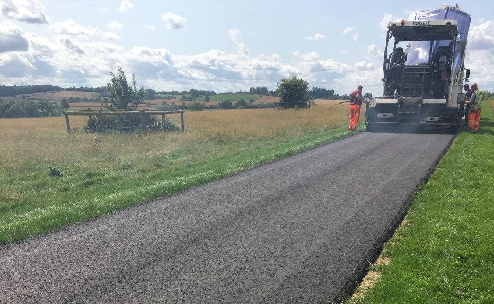 Aggregate develops asphalt specially designed for farms