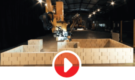 Fastbrick Robotics Time lapse