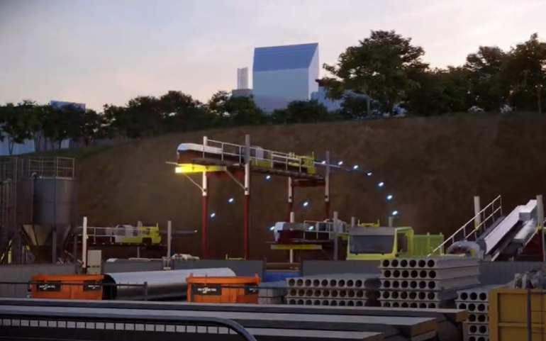 Swarm robotics build tunnels of the future - UK Construction Online