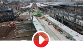 Timelapse video update on the Thameslink Programme